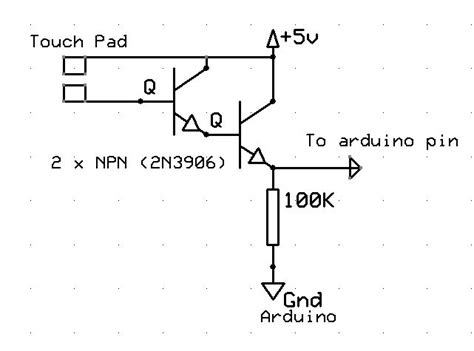 [solved] Darlington Pair Touch Input Possible Sensors Arduino Forum