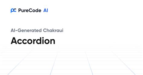 Build Great Chakraui Accordion Components Faster Using Ai Tools