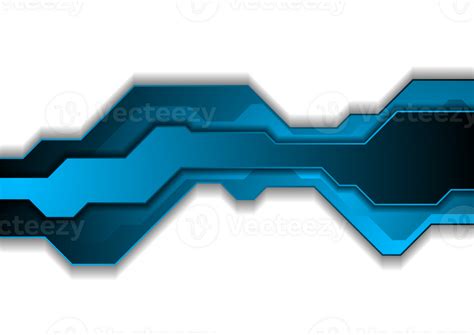 Dark Blue Abstract Technology Background 36081190 Png