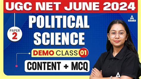 Ugc Net Political Science Classes 1 Ugc Net Political Science By Sanskriti Maam Youtube