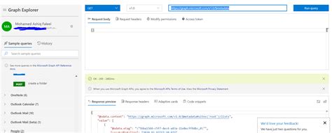 Sharepoint Online And Ms Graph Api Metadata Service Document Mohamed