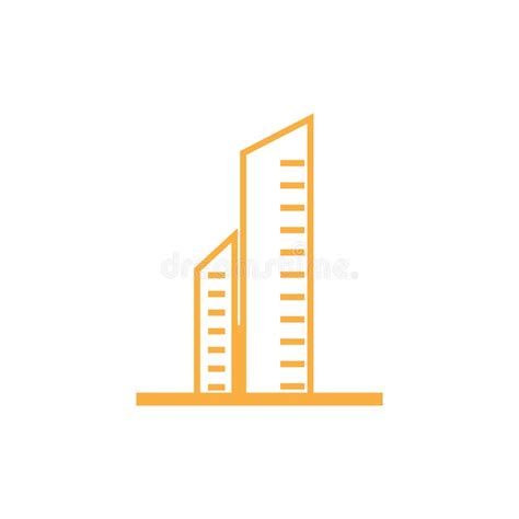 Modern City Skyline Vector Illustration In Flat Design Stock Vector