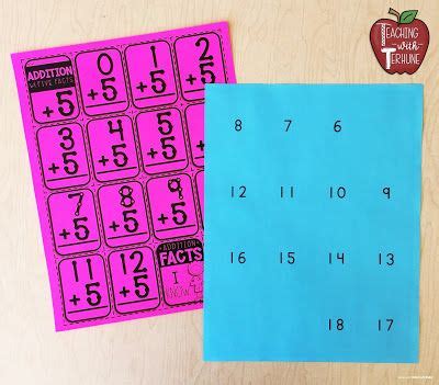 Fact Fluency Practice Addition Subtraction Factfluency Mathpractice