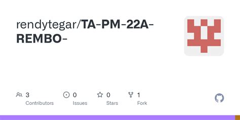 Github Rendytegar Ta Pm A Rembo