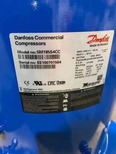 Sm185 Danfoss Scroll Compressor At ₹ 35000 Piece Danfoss Scroll Compressor In Mumbai Id