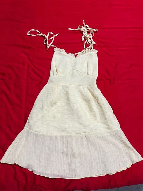 Pastel Yellow Dress Womens Fashion Dresses And Sets Dresses On Carousell