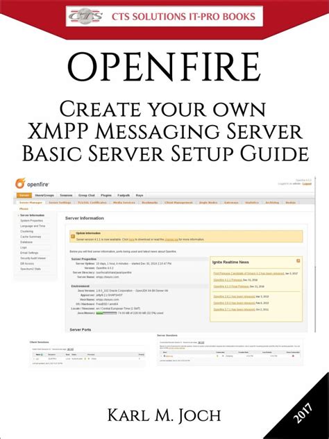 E Book Openfire Create Your Own Xmpp Messaging Server