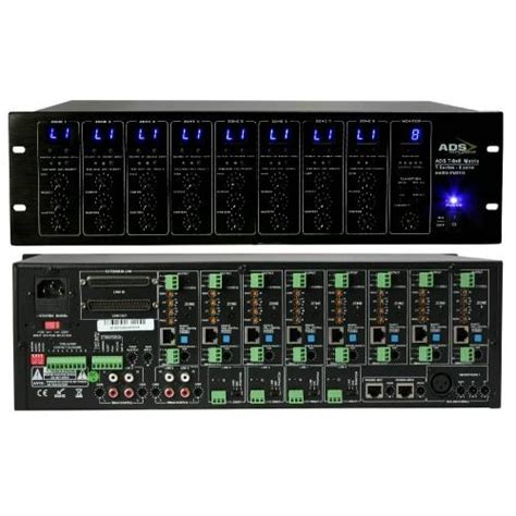 Multi Input Multi Output Audio Mixers Routers With DSP Digital Signal Processing