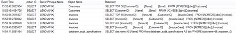 Auditing Select Statements On Sql Server