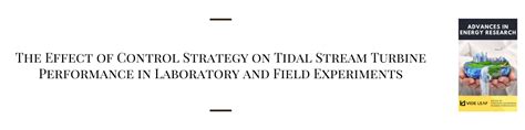 The Effect Of Control Strategy On Tidal Stream Turbine Performance In Laboratory And Field