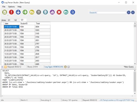 Tip Microsoft Logparser Studio Superfast Sql Like Querying Of Any