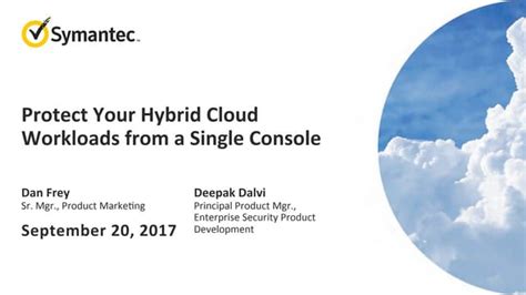Protect Your Hybrid Cloud Workloads From A Single Console Pdf