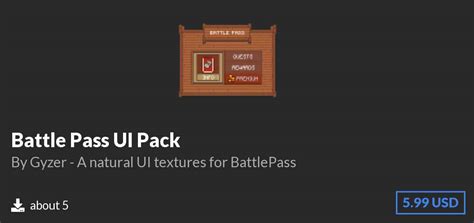 Battle Pass Ui Pack Marketing Materials Polymart