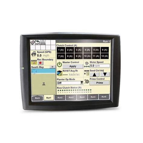 On Board Gps Intelliview™ Iv New Holland With Touchscreen For Tractors Isobus