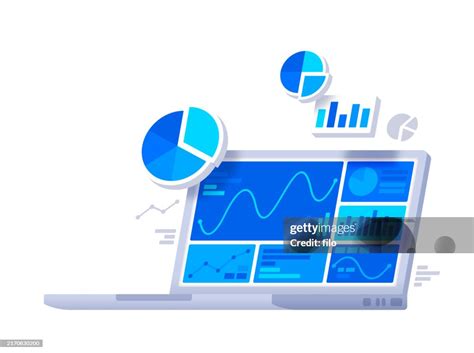 Statistics And Data Analytics Informational Sciences Charts And Graphs Statistics Laptop High