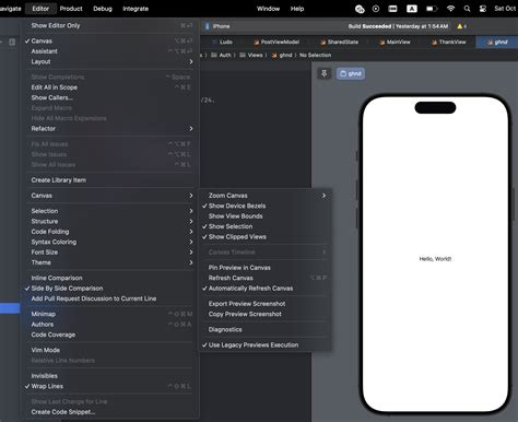 Ios Xcode 1321 Preview Not Working But Simulator Works Stack Overflow