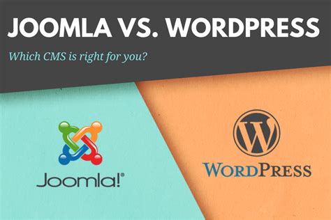 Joomla Or Wordpress Which Is The Right Content Management System For You Nimbus Themes