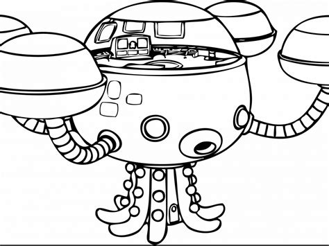 Disney Jr Octonauts Coloring Pages Coloring Octonauts Inkling Professor 1065 The Best Porn Website