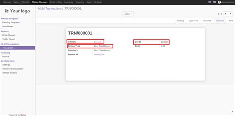 Odoo Multi Level Marketing Manage Affiliate Network Tree In Odoo