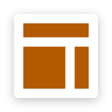 Web Layout Sidebar Header User Interface Gesture Icons