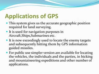 GIS And GPS Applications In Civil Engg PPTX