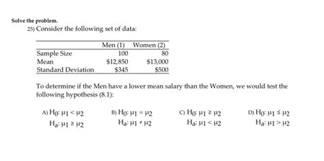 solved solve the problem 25 consider the following set of