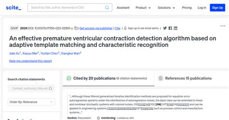 An Effective Premature Ventricular Contraction Detection Algorithm Based On Adaptive Template