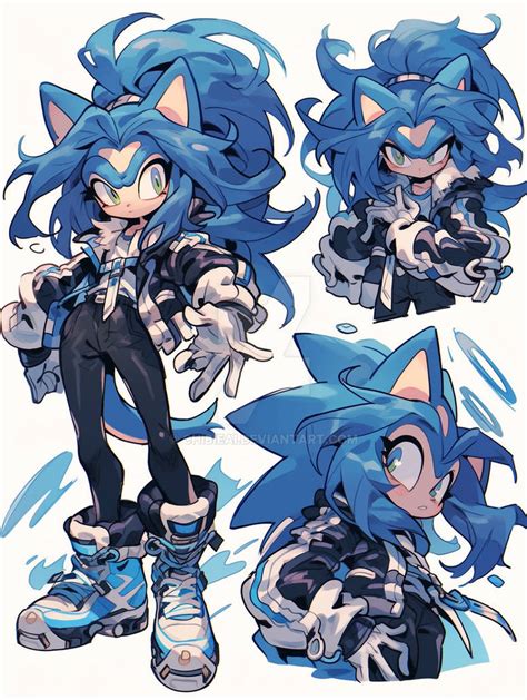 [open] Ai Adoptable Sonic Oc By Chibieai On Deviantart