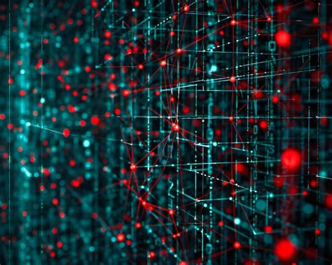 Premium Photo Abstract Digital Network And Cyber Technology Concept With Futuristic Design And