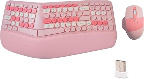Seenda Ergonomic Wireless Keyboard And Mouse Combo 2 4ghz