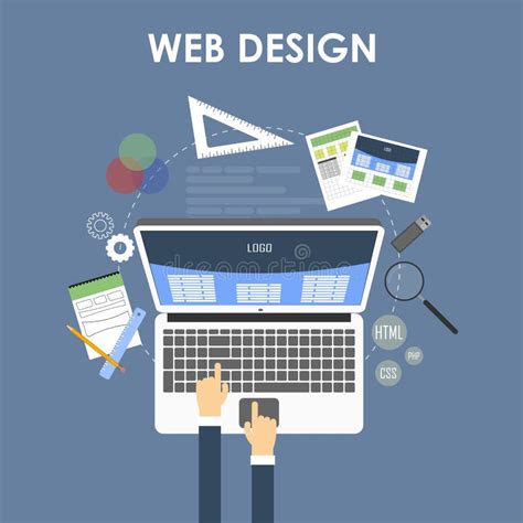 Responsive Web Design Concept Stock Illustration Illustration Of