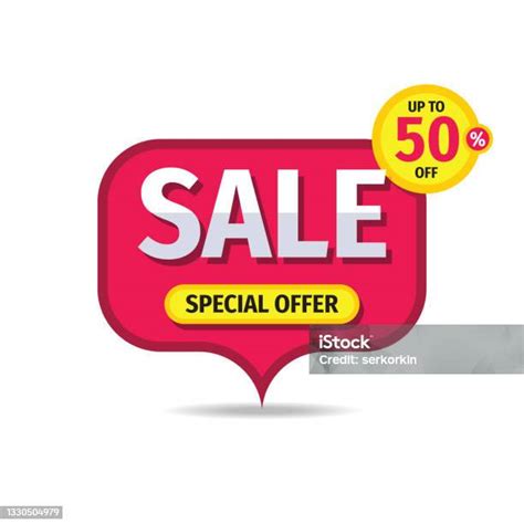 메가 세일 할인 50 할인 컨셉 배지 배너 클리어런스 가격 태그 엠블럼 스티커 특별 혜택 벡터 그림입니다 가격에 대한 스톡 벡터 아트 및 기타 이미지 Istock