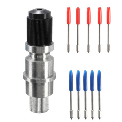 Cb09 Cb09u Graphtec Blade Holder Base With 10pcs Graphtec Blade Vinyl Cutter Plotter Cutting