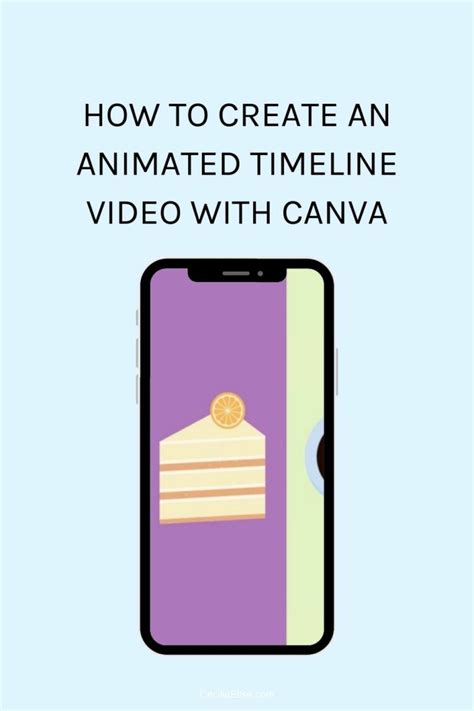 How To Create An Animated Timeline Video With Canva