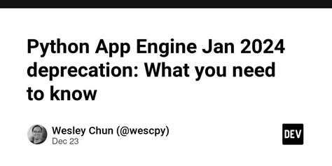 giuliano ribeiro on linkedin python app engine jan 2024 deprecation