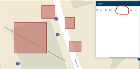 solved draw widget undo button does not work as expecte esri
