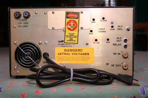 Ameritron Al 811h Back Worldwidedx Radio Forum