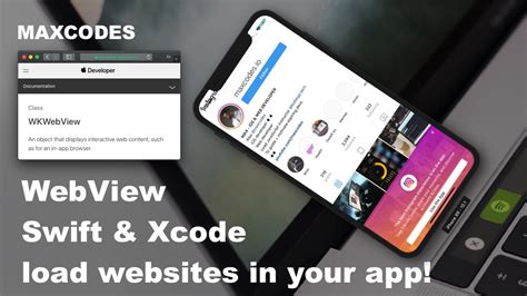 Wkwebview How To Display A Website In Your Ios App With 5 Lines Of Code Youtube
