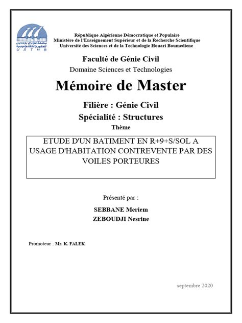 Pfe Final Meriem Sebbane Pdf