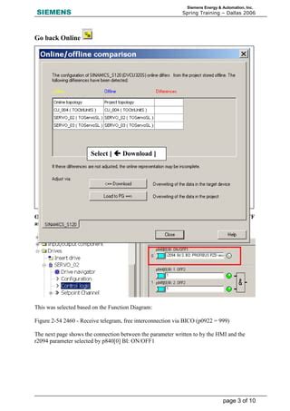 Info Plc Net Sinamics Hmi Lab 1 PDF