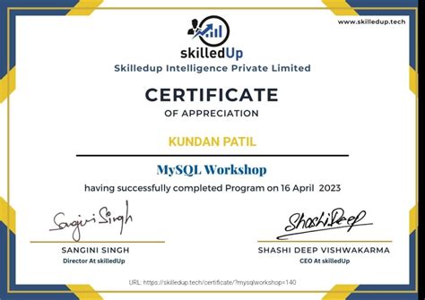 Kundan Patil On Linkedin Mysql Sql Skilledup