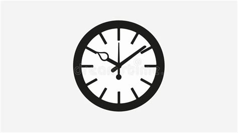 Modern Clock Icon For Web And Ui Design Projects Stock Vector Illustration Of Tool Modern