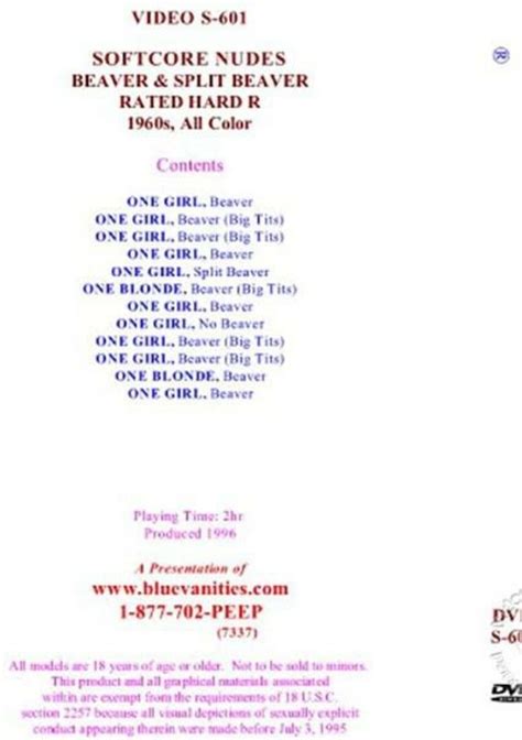 Watch Softcore Nudes 601 Beaver And Split Beaver Rated Hard R 1960s All Color With 12 Scenes