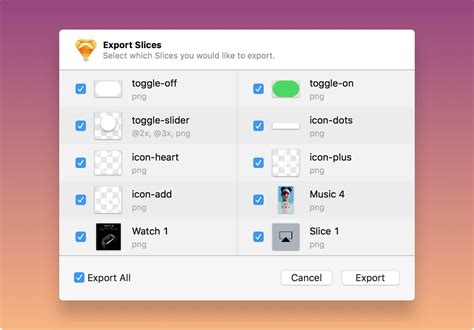 Exporting Assets Learn Sketch Designcode