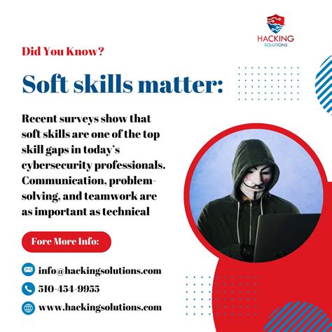 Soft Skills For Cybersecurity Pros Hacking Solutions Hacking Solutions Posted On The Topic