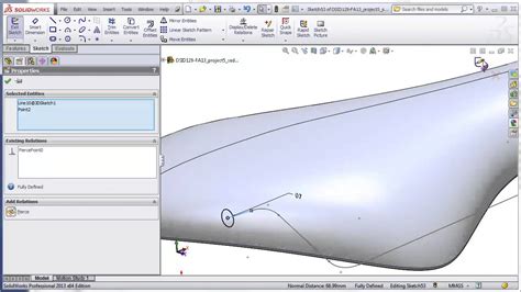 Dsid129 Solidworks Project 5 3 Bicycle Saddle Mounting Rails Youtube