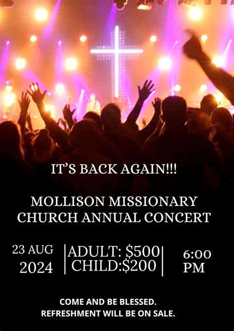 Mollison Missionary Church The Missionary Church Association In Jamaica