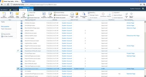 Ukreddy Sharepoint Journey How To Create Page Layout In Sharepoint
