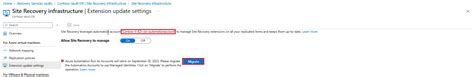 실행 계정에서 관리 id로 마이그레이션 azure site recovery microsoft learn