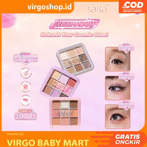 Jual Salsa Galaxy Eyeshadow Palette Cosmo Comet Coma Pewarna Mata